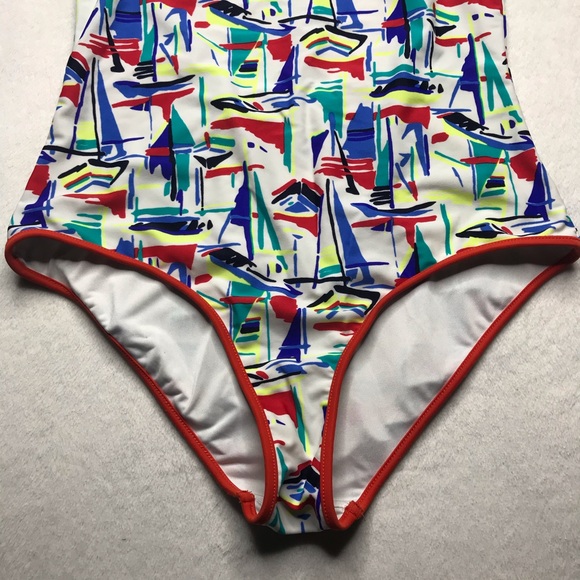 Milly Minis | Swim | Milly Minis Sailboat Girls Swimsuit Bathing Suit ...